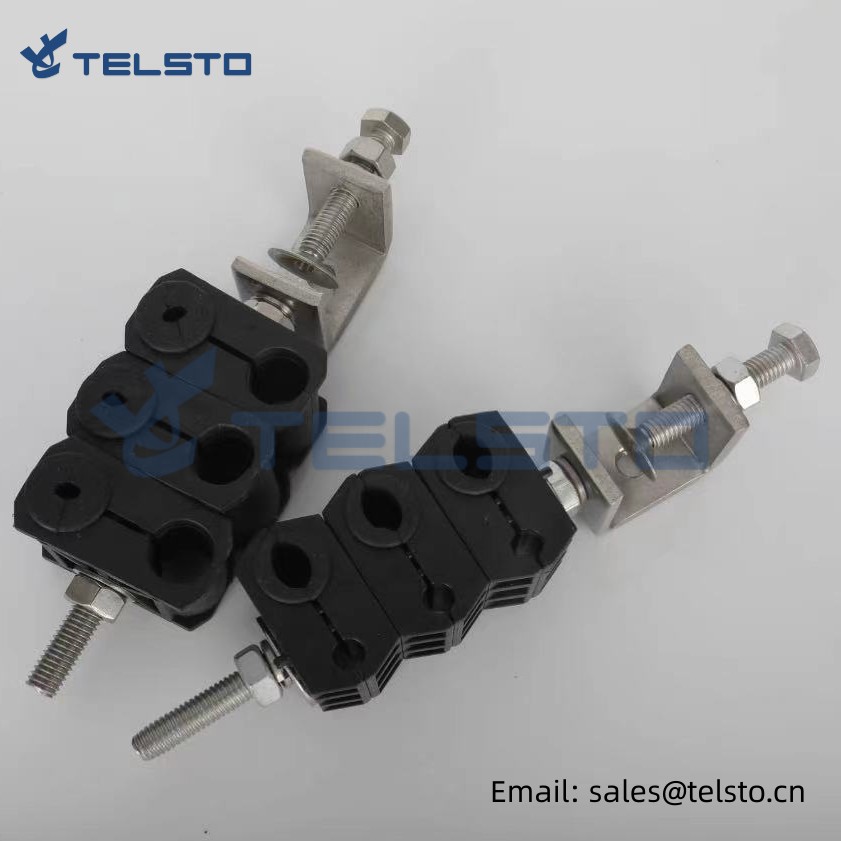 High Quality Feeder clamps OD 13.5-14mm DC power cable OD 5-8mm fiber ...