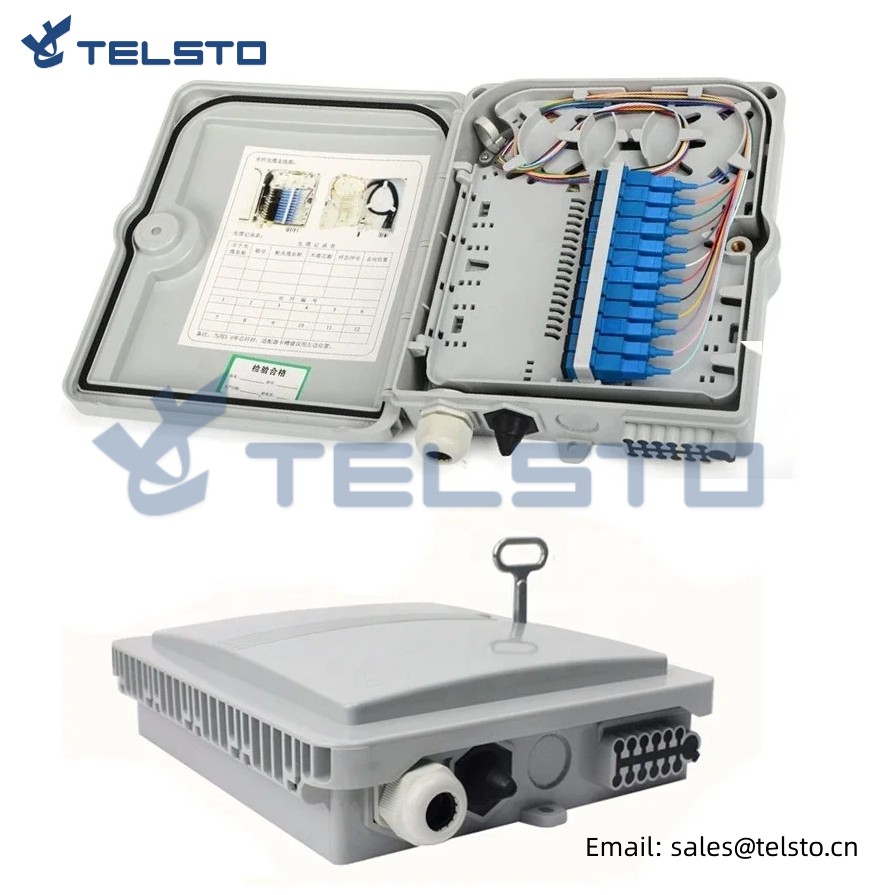 High Quality 12 Core Fiber Optic Termination Box Manufacturer and Supplier | Telsto