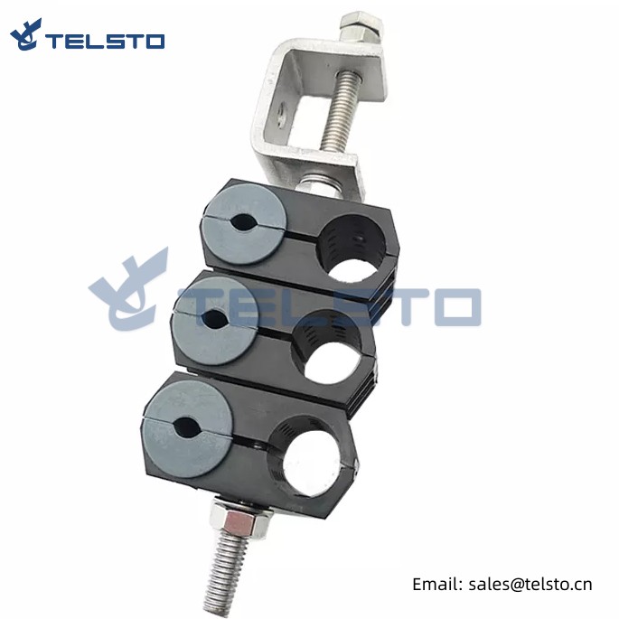 High Quality Optic fiber clamp for power cables (DC) and fiber optic ...
