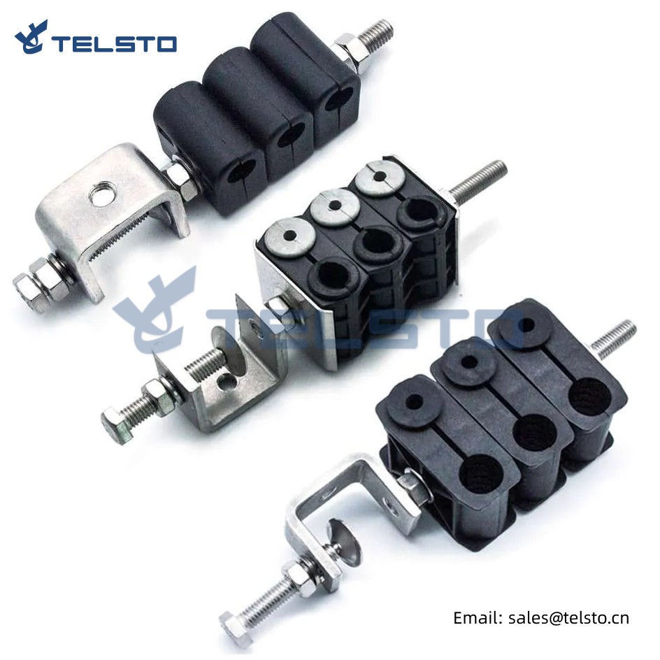 High Quality Optic fiber clamp for 13-18mm power cable Manufacturer and ...