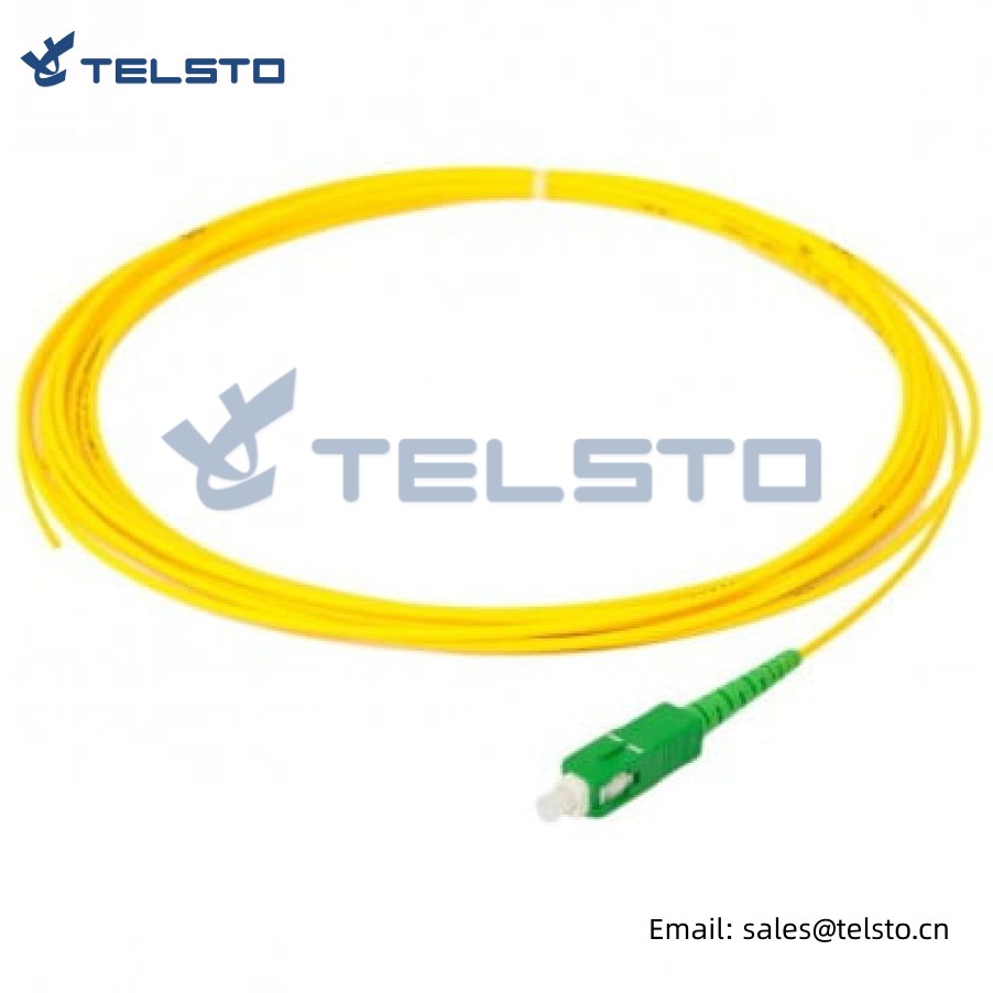 High Quality SC upc pc sc apc fiber optic pigtail 0.9mm single mode and multimode FC LC patch ...