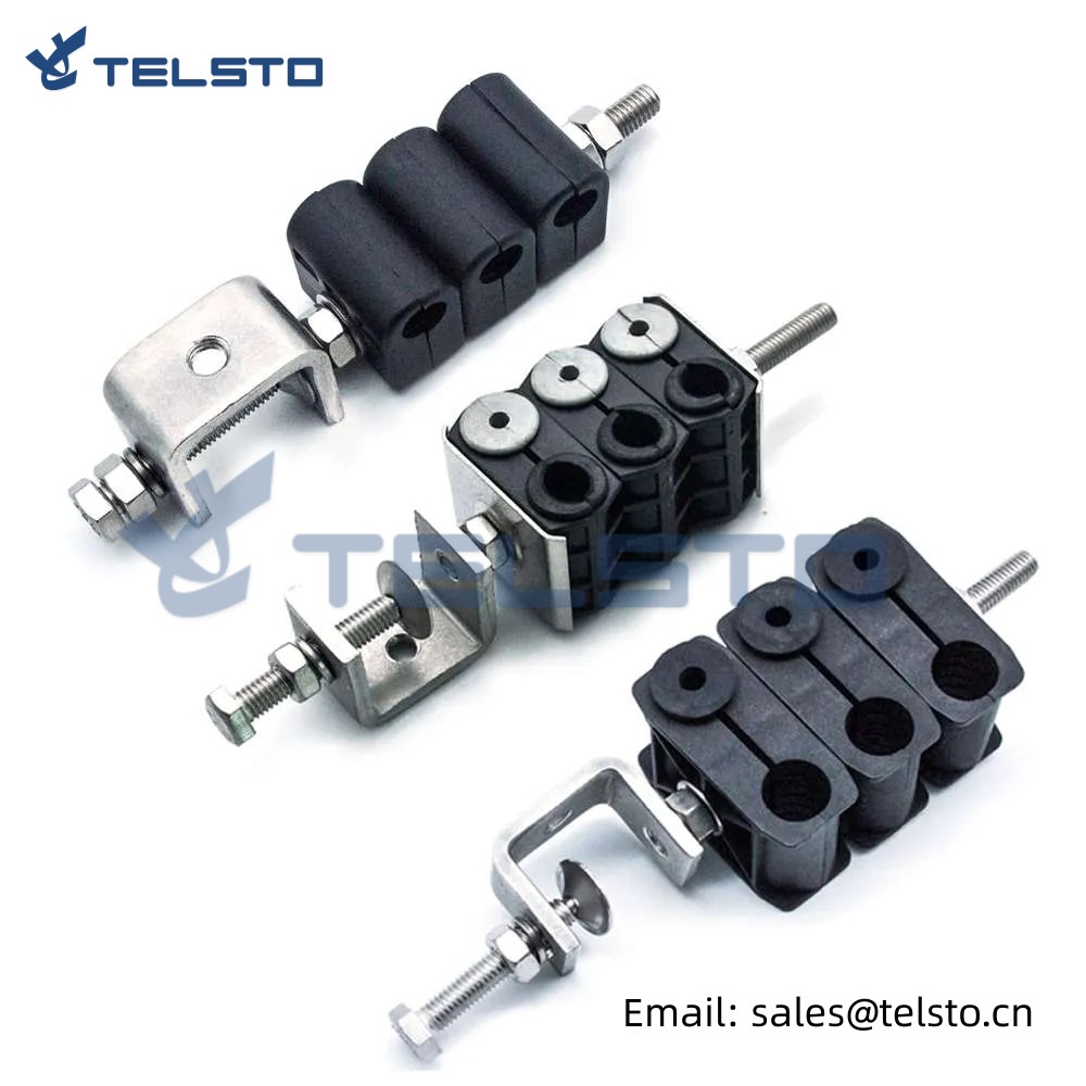 High Quality Optic fiber clamp for 13-18mm power cable Manufacturer and ...