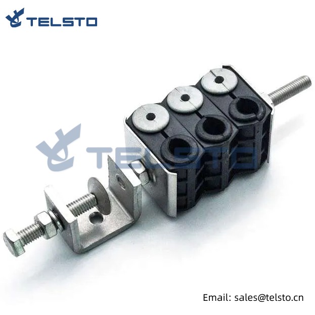 High Quality Feeder clamps 3 power cable + 3 fiber cable Manufacturer and Supplier | Telsto